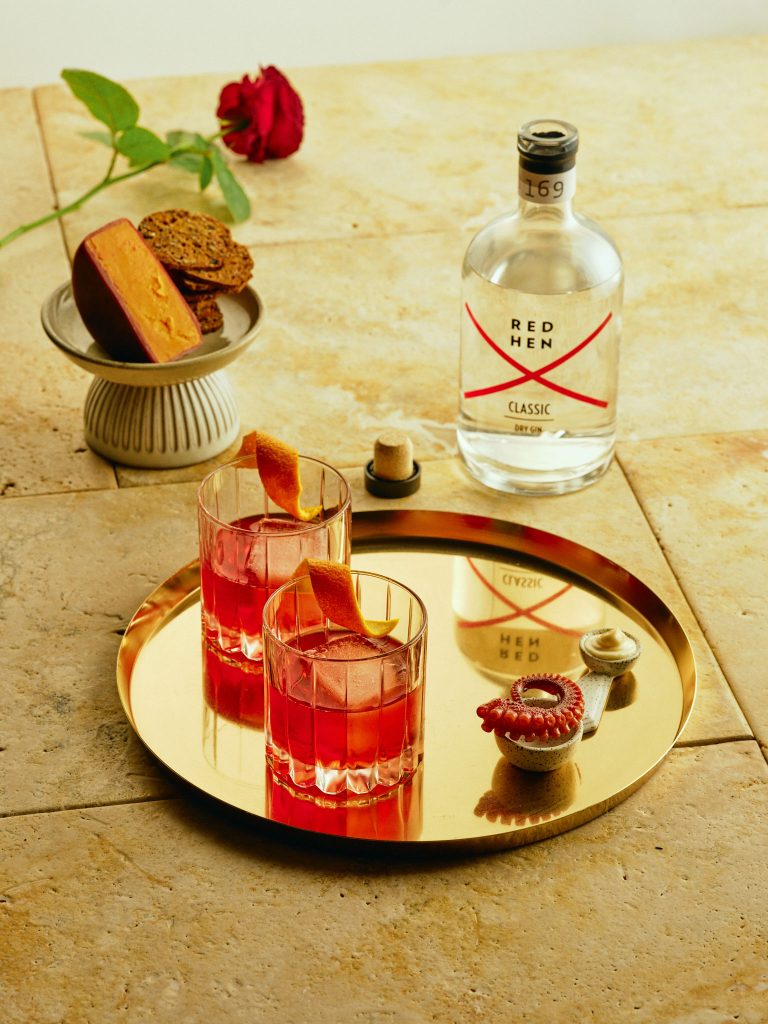 Classic Negroni Dry Gin Recipe - Red Hen Spirits